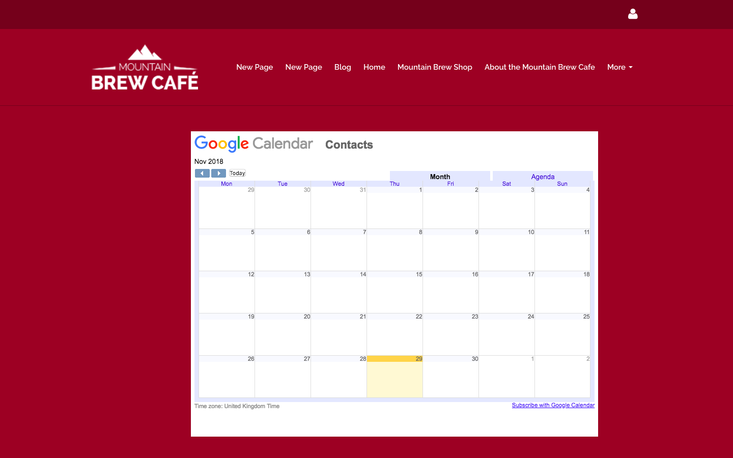 How To Use Google Calendar On Your Create Website Create