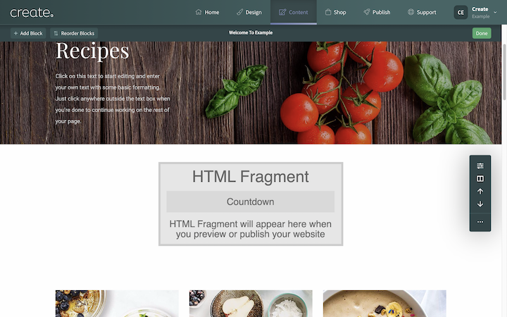How to Add Custom Blocks | Create.net